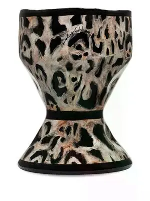 Dolce & Gabbana Leopard-print Hourglass Vase