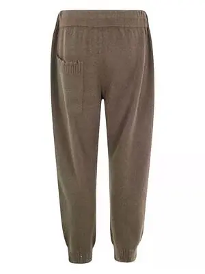 UMA WANG Drawstring Knitted Trousers