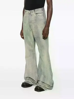 Rick Owens Bolan Bootcut Jeans - Blue