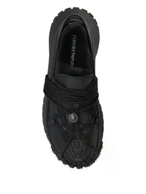 Emporio Armani Lace-up Studded Sneakers