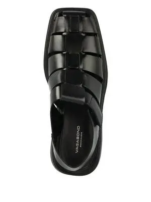VAGABOND SHOEMAKERS Leather Square-toe Platform Sandals