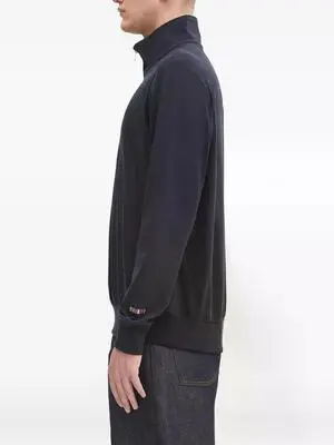 Paul Smith Zip-neck Multi-stripe Sweatshirt