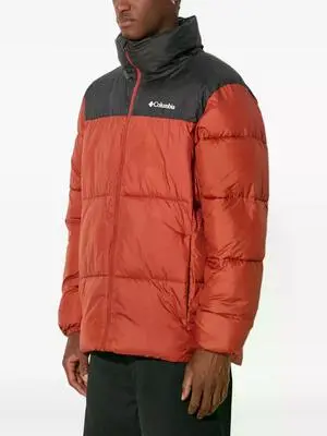 Columbia Quilted Two-tone Puffer Jacket - Red