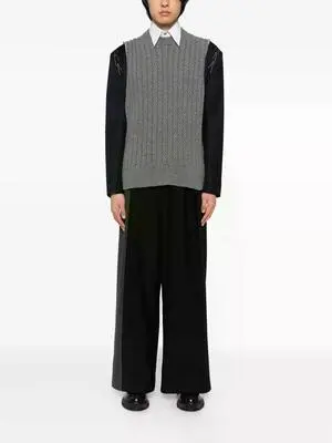 SONIA CARRASCO Panelled Jumper