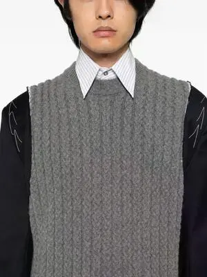 SONIA CARRASCO Panelled Jumper