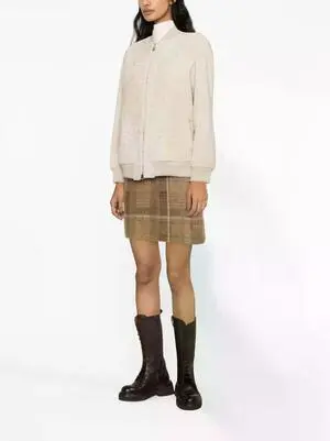 MANZONI 24 Shearling Zip-up Jacket