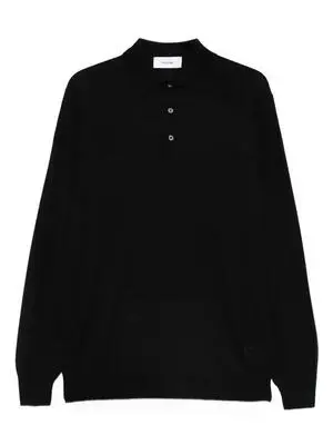 LARDINI Long-sleeve Polo Shirt