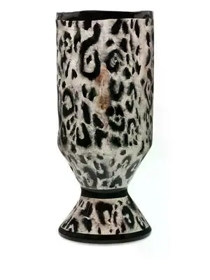 Dolce & Gabbana Leopard-print Ceramic Vase