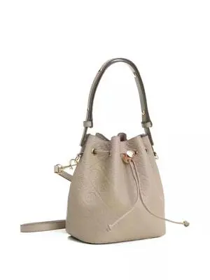 Tory Burch Embossed-logo Tote Bag - Neutrals