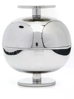 SAMBONET Round-shape 11cm Stand-up Bowl - Silver