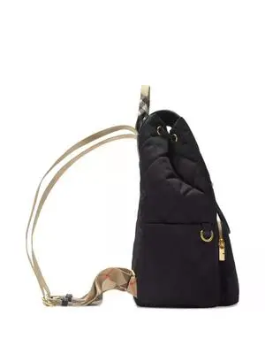 Burberry Horseshoe Quilted Backpack