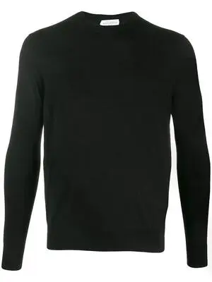 BALLANTYNE Crew Neck Jumper - Black