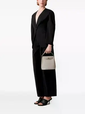 Mulberry Islington Clasp-fastening Bucket Bag - Neutrals