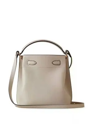 Mulberry Islington Clasp-fastening Bucket Bag - Neutrals