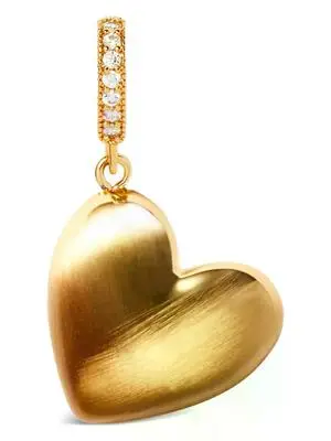 CRYSTAL HAZE Hazed Heart Pendant - Gold