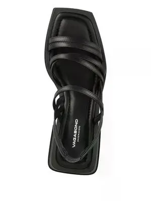 VAGABOND SHOEMAKERS 67mm Platform Crisscross Sandals