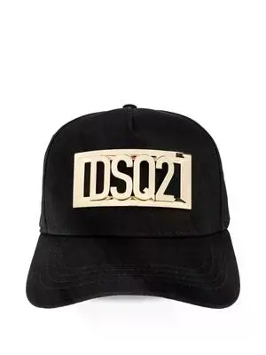Dsquared2 Logo Plaque Baseball Cap - Black