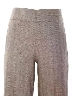 D.exterior Herringbone Cuff Trousers