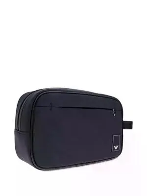 Emporio Armani Logo-patch Front-pocket Clutch