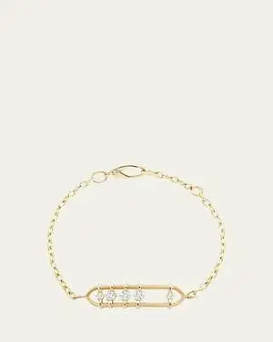 JADE TRAU 18k Yellow Gold Penelope Diamond Bracelet - Yg