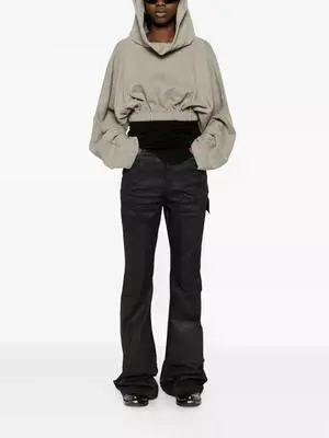 Rick Owens Drawstring Hoodie - Grey