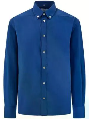 FERRAGAMO Button-down Collar Shirt - Blue