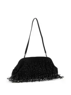 Alberta Ferretti Beaded-fringe Clutch