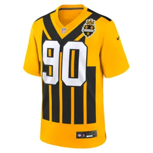 Nike T.j. Watt Pittsburgh Steelers Nfl Game Jersey - Yellow