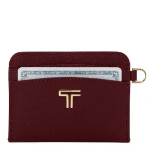 Tumi Card Case - Wine