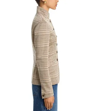 Rag & Bone Slade Ponte Blazer - Tan Multi