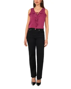 Vince Camuto Ruffled Front Sleeveless Blouse