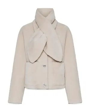 Marella Cecil Faux Fur Jacket