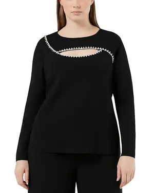 Marina Rinaldi Silva Sweater