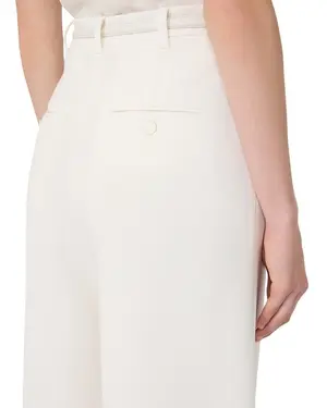 Max Mara Jez Wide Leg Trousers With Belt