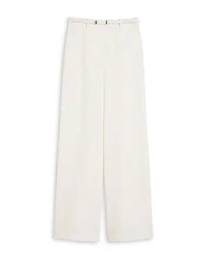 Max Mara Jez Wide Leg Trousers With Belt