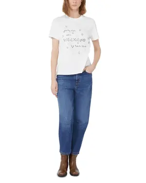 Max Mara Ara Embroidered Tee