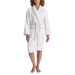 CHRISTY Boundary Turkish Cotton Robe Pink