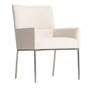 BERNHARDT Sereno Fabric Arm Chair - Gray