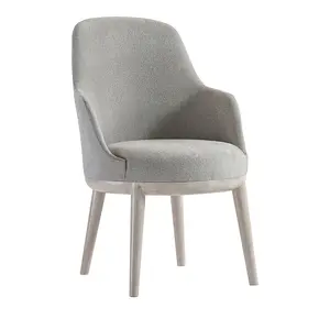 BERNHARDT Sereno Fabric Arm Chair - Gray