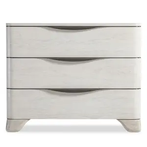 BERNHARDT Sereno 3 Drawer Nightstand, 36.69w