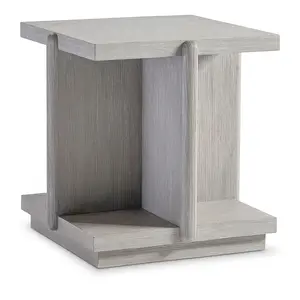 BERNHARDT Sereno Side Table - Gray
