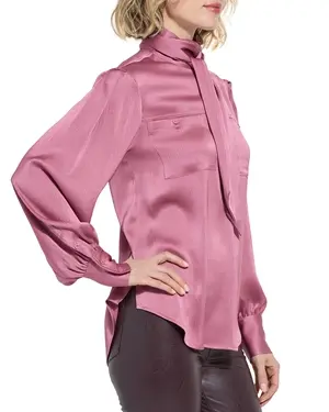 Lyssé Daiane Utility Scarf Blouse