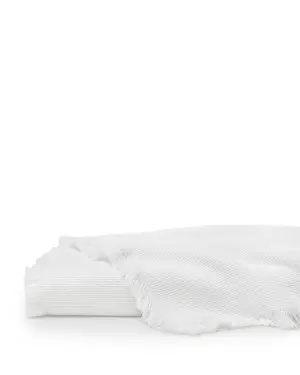 PRATESI Pistoia Blanket, Queen - White