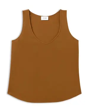 St. John Silk Crepe Top