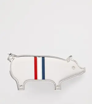 Thom Browne Sterling Pig Tie Bar
