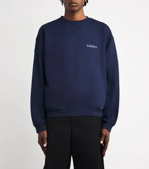 FRAME X Sotheby's Logo Print Sweatshirt