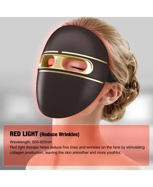 PROSPERA Penguin 4 Led Light Platinum Therapy Face Mask