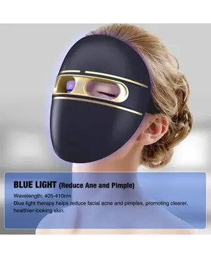 PROSPERA Penguin 4 Led Light Platinum Therapy Face Mask