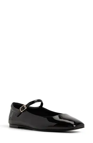 Aldo Kristyn Mary Jane Flat - Black