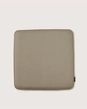 GRAF LANTZ Zabuton Merino Wool Square Seat Cushion - Clay